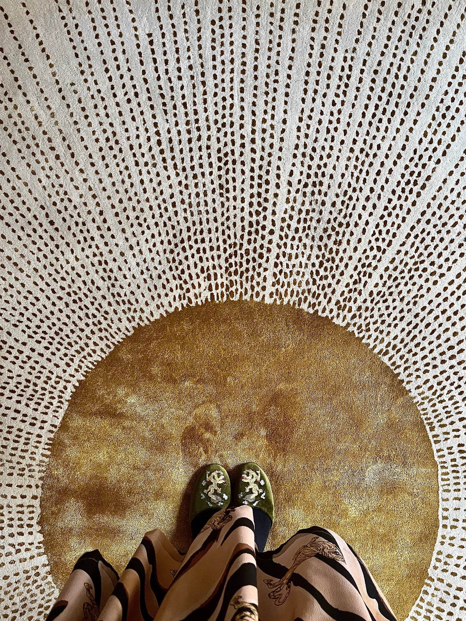 Chinoiserie rugs, wallpaper & fabric by Wendy Morrison.