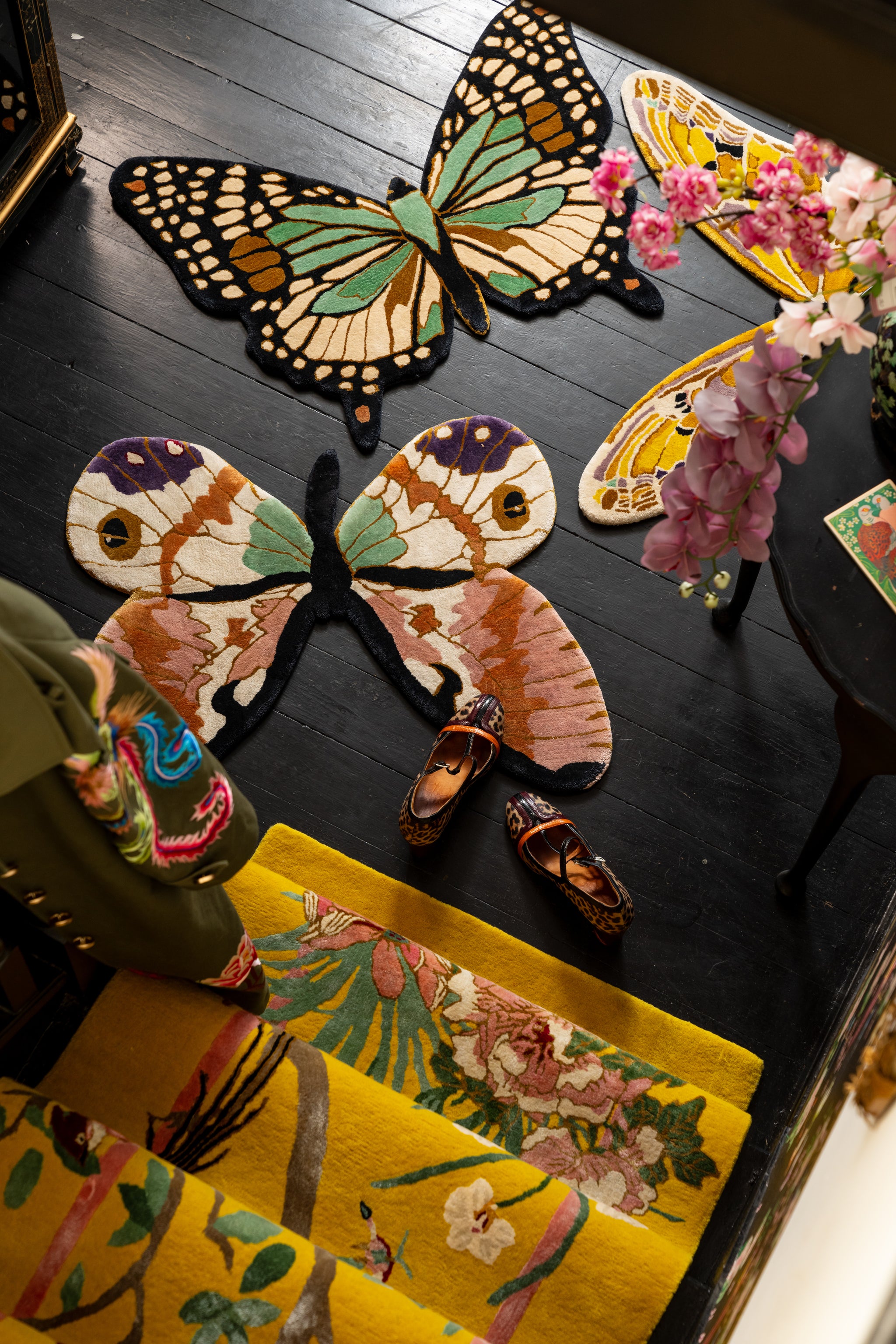 A Kaleidoscope of Papillons Hand-Tufted Rugs – Wendy Morrison