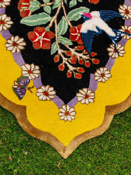 Mughal Flower Show - Hand Tufted Runner – Wendy Morrison