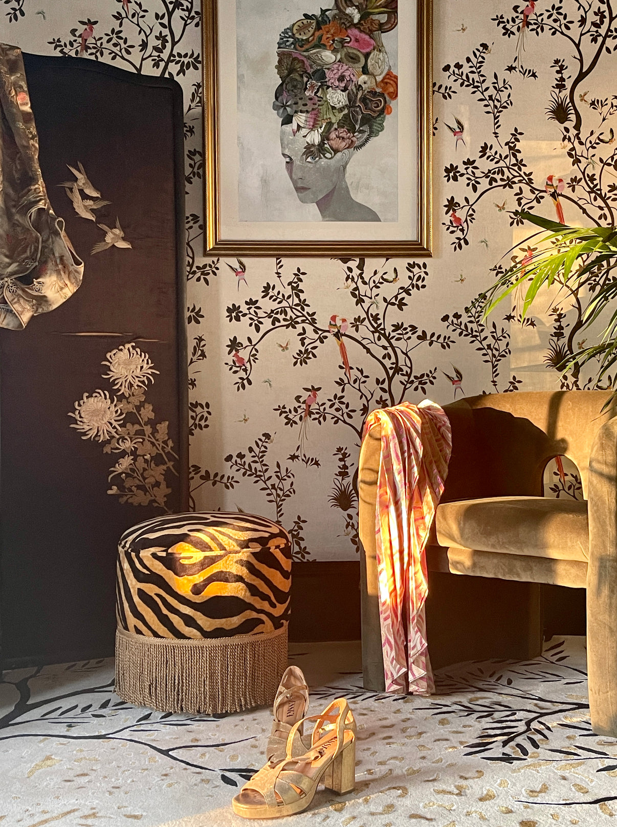 Leopard Gold - Hand Tufted Rug – Wendy Morrison